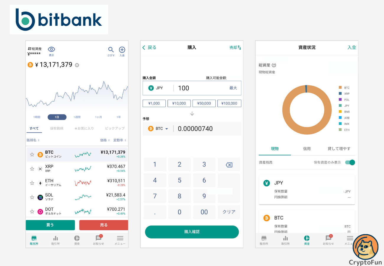 【ビットバンク】貸して増やす（レンディング）方法| メリット・デメリットも紹介！ | CryptoFun（クリファン）